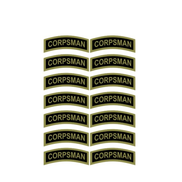 Design | Corpsman Laminated Vinyl Stickers 114 | Poshmark